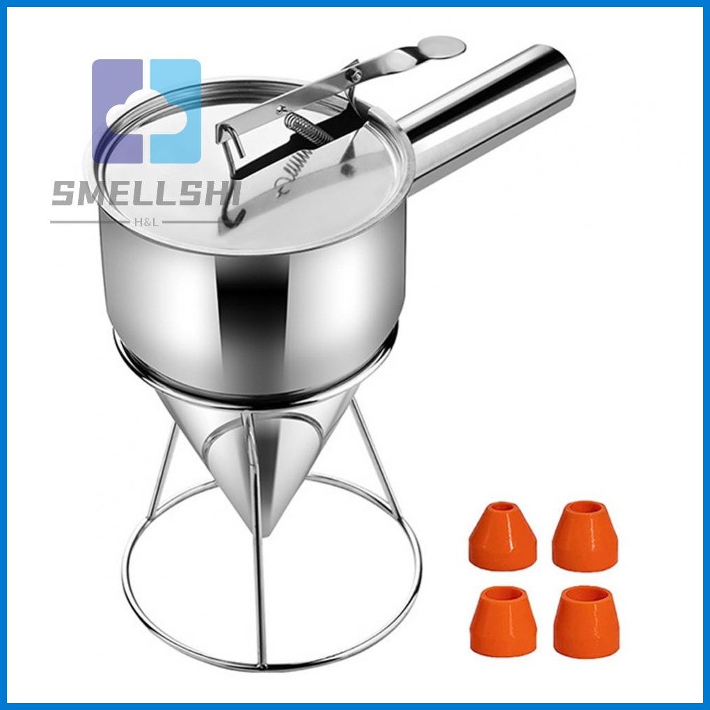 Batter Dispenser With Plunger Funnel Dispenser Pancake Batter ...