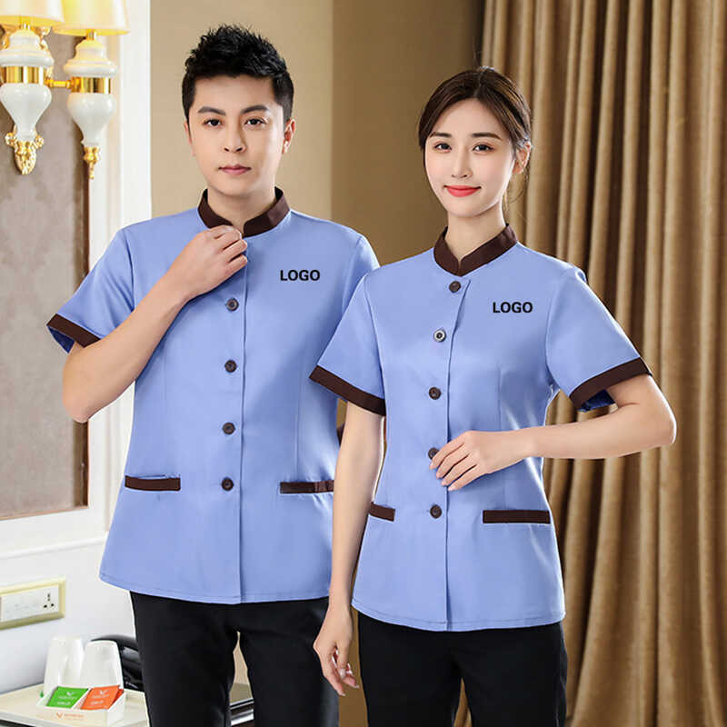 Cleaning Women's Work Uniforms Hotel Costume Housekeeping Waiter ...