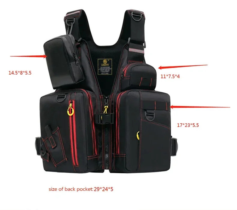[Legend3] Multi-functional Life Jacket Vest for Outdoor Water ...