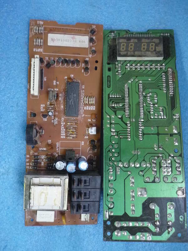 Sharp Microwave Oven Accessories Computer Board 3 Large Relays Control ...