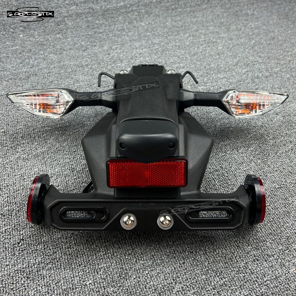 Kawasaki Ninja 400 Rear Fender Rear Tail Shell Assembly License Plate ...
