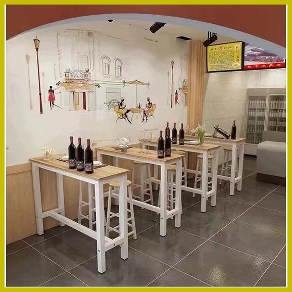 Bar table Ergonomic Modern Mini Bar Counter table with Rotating 360 Bar ...