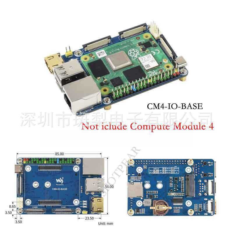 Raspberry Pi Compute Module 4 CM4 Expansion Board Raspberry Pi 4B ...