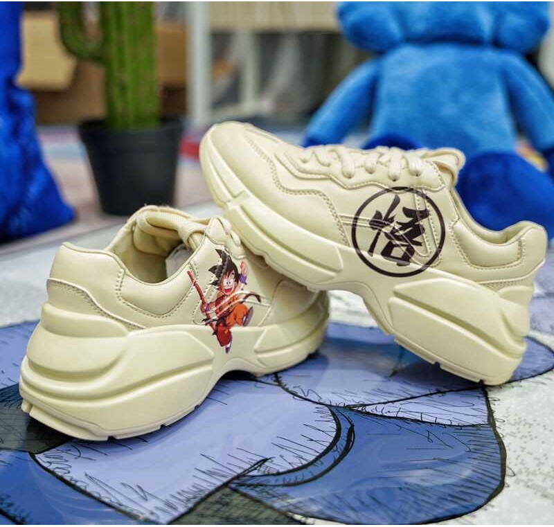 0C Putian High Version Cartoon Shoes Female Ins Trendy Dad G Home ...