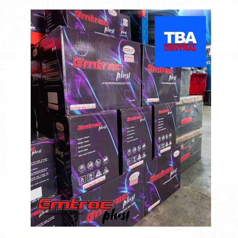 PLUS EMTRAC PLATINUM 100D26L/2SMF/N50L CAR BATTERY QR-5400973 | Shopee ...