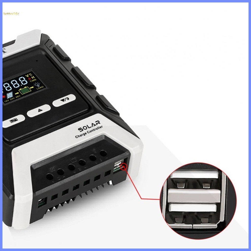 Solar Controller Battery Open Battery Over Current Protection Deep ...