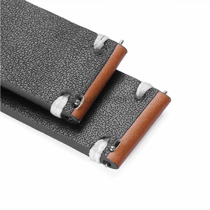 New Style 22mm Genuine Leather Watch Strap Universal Quick Release ...