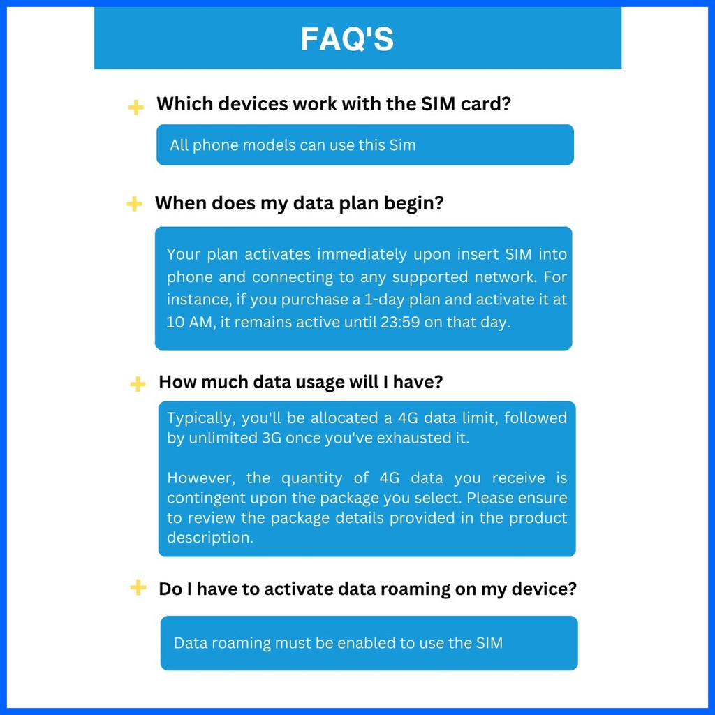 [Special Offer] SIM Card for Southeast Asia (3/5/7 days, up to 40GB ...