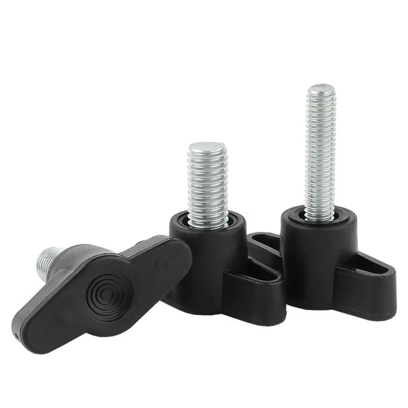 [HKH] M4 M5 M6 M8 Hand Tighten Handle Bolts Plastic Head Z-handle ...