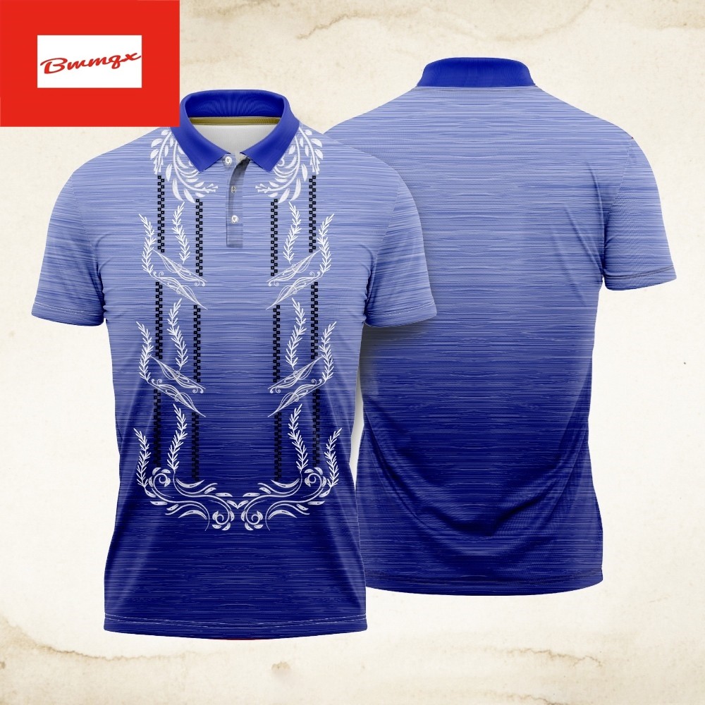 asean inspired ethnic attire barong agalog batik polo for men ...