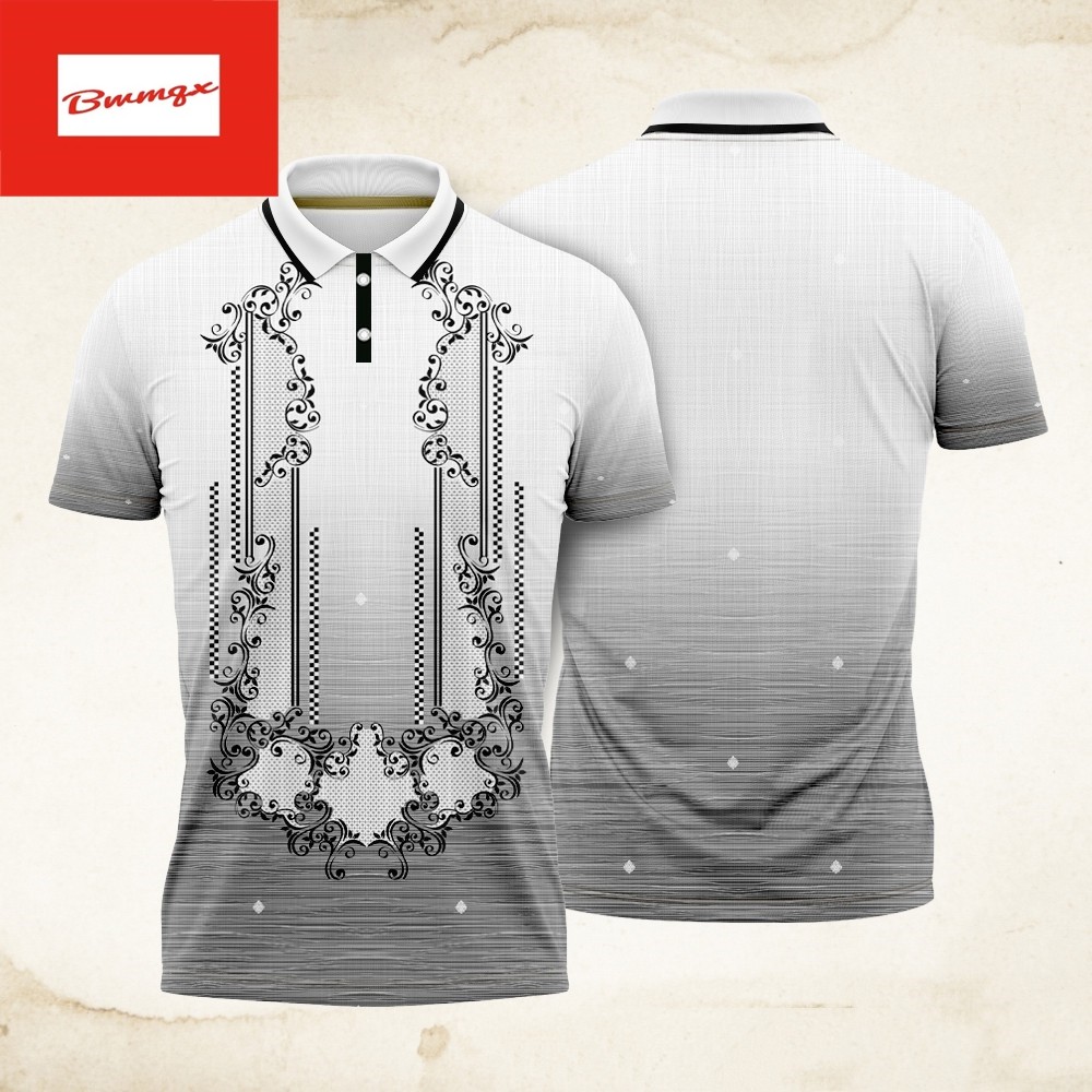 asean inspired ethnic attire barong agalog batik polo for men ...
