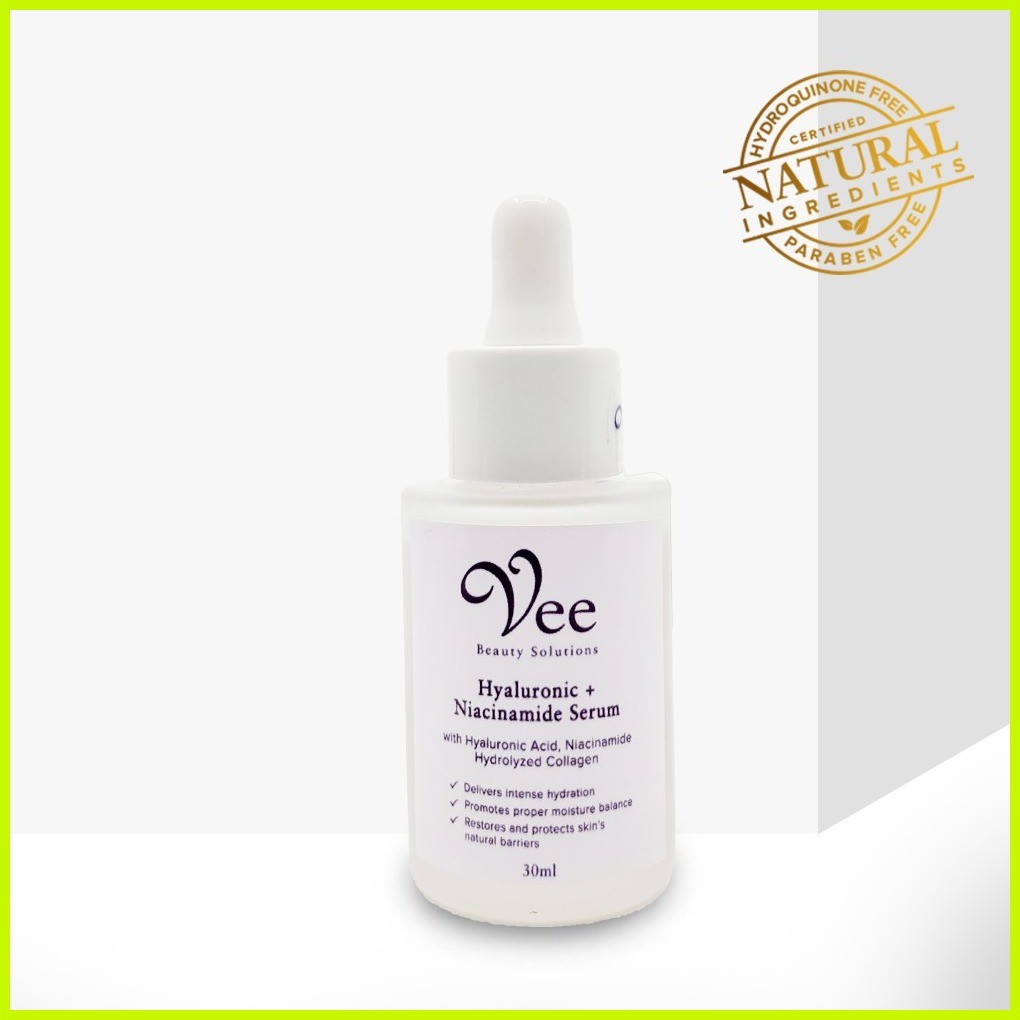 Vee Beauty Solutions Hyaluronic With Niacinamide Serum 30ml | Shopee ...