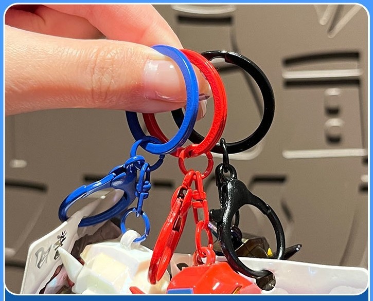 Original Gundam Style Robot Keychain Metal Anime Keyring Gift for Fans ...