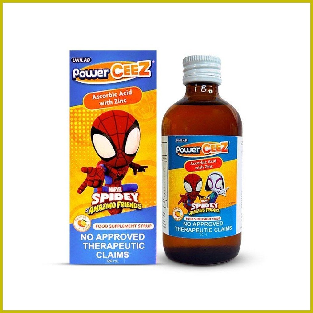PowerCeez® (Marvel-themed Vitamin C + Zinc 120mL Syrup) | Shopee ...