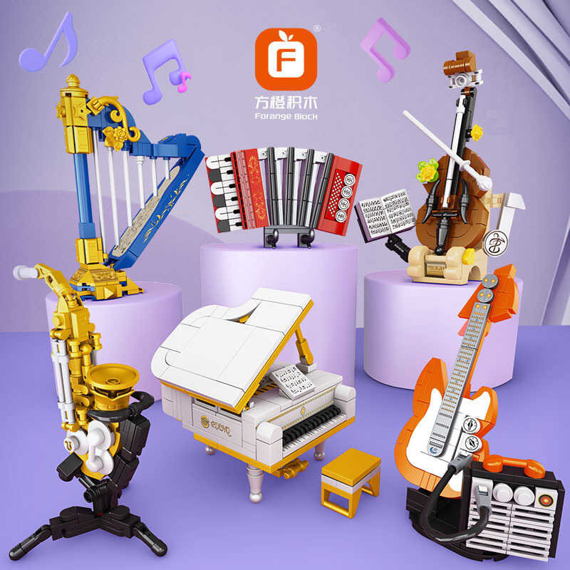 Fangcheng Mini Instrument Guitar Piano Ornament Model Children And Boys ...