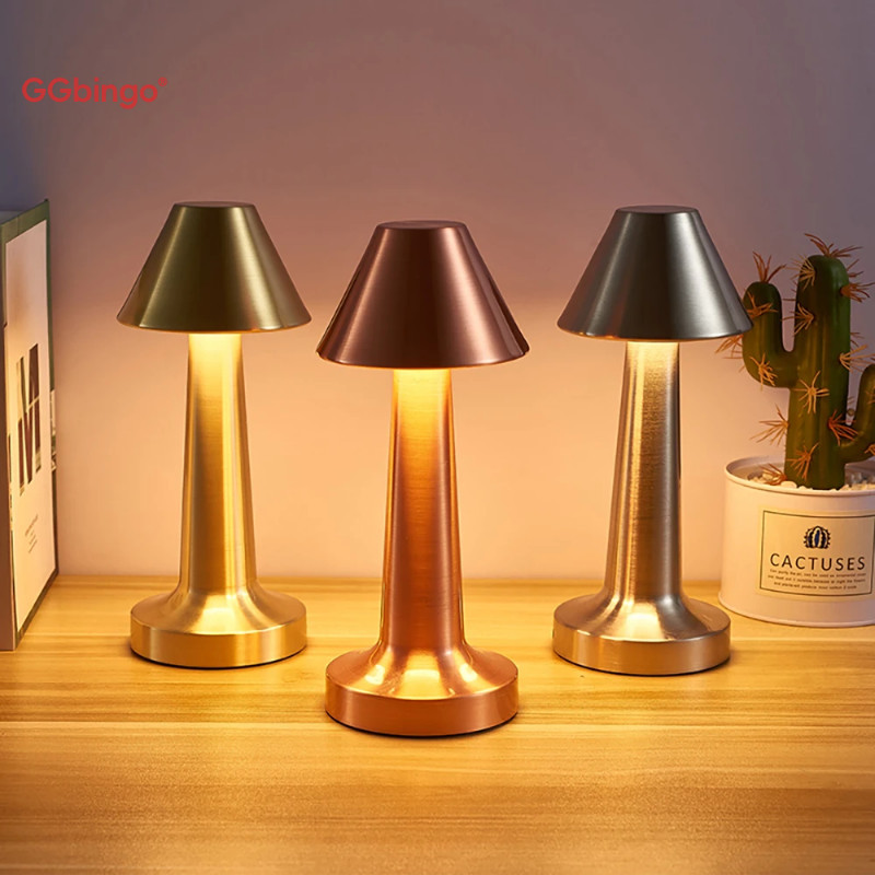 Retro Bar Table Lamp Lampara De Noche Dormitor Abajur Room Decor ...