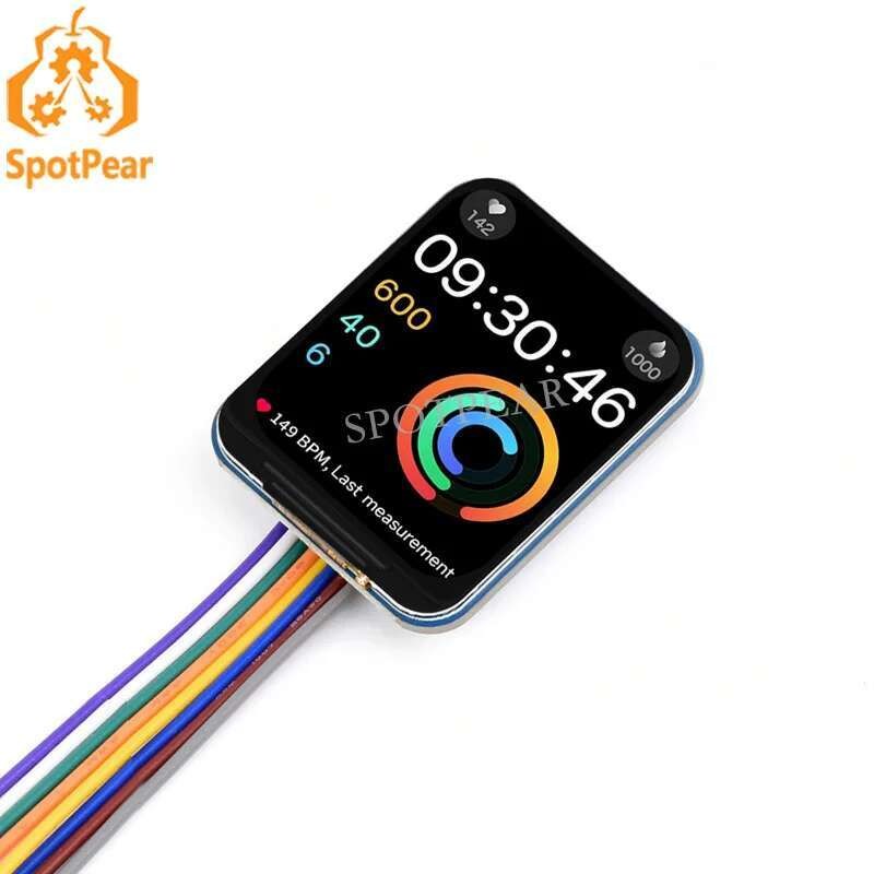 1.69inch LCD Display Module SPI 240×280 Resolution IPS 262K Colors for ...