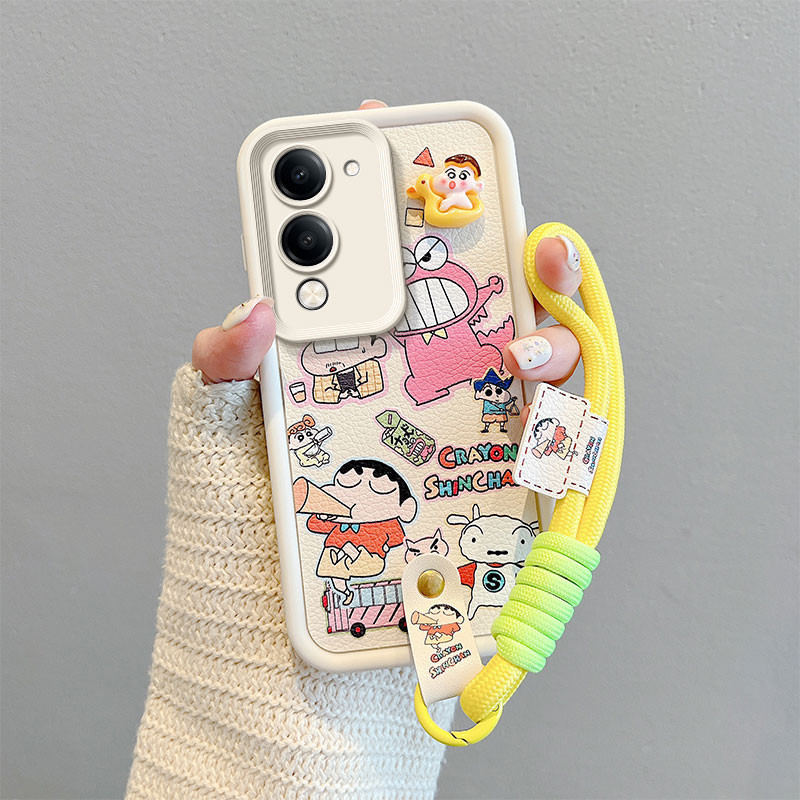 Cute 3D Leather Doll Phone Case for VIVO Y04 Y03 Y03T Y29 Y36 4G Y28S ...