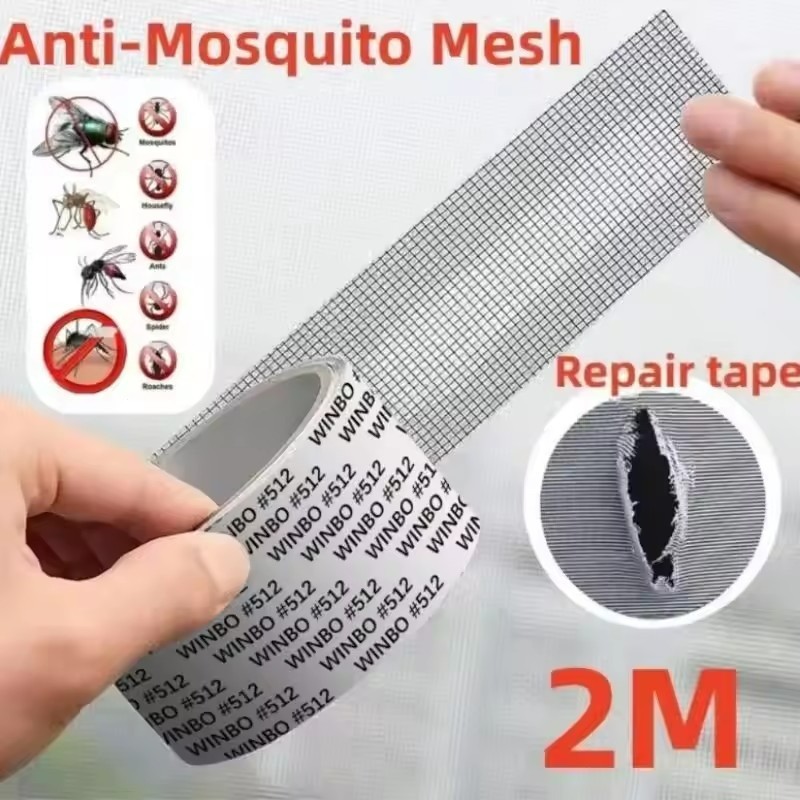 2M/Roll Window Mosquito Net - Mosquito Net Patches - Broken Holes ...