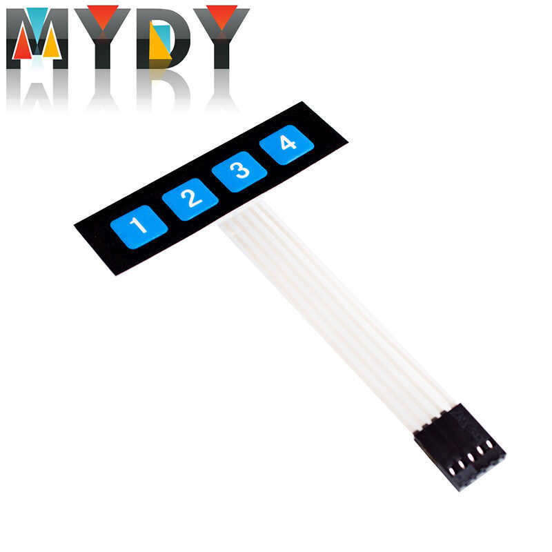 1 row 4 key membrane switch/matrix keyboard/membrane keys/control panel ...