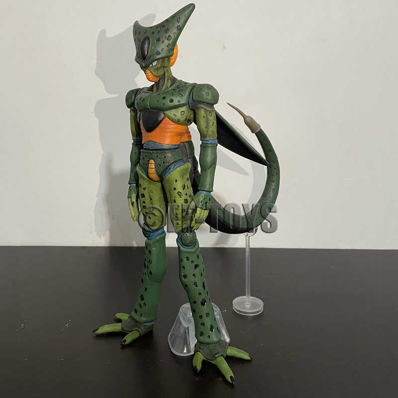 135 Sa Stock Dragon Ball Z First YIQI Form Cell Figure 27Cm PVC Action ...