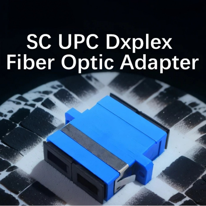 20PCS SC-SC/UPC Duplex SM Fiber Optic Adapter Flange Coupler Adaptor ...