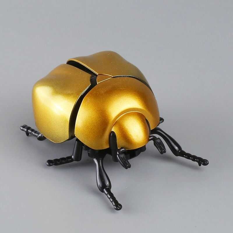 Clockwork Crawling Child's Simulation Beetle Toy Model Boy Baby Puzzle ...