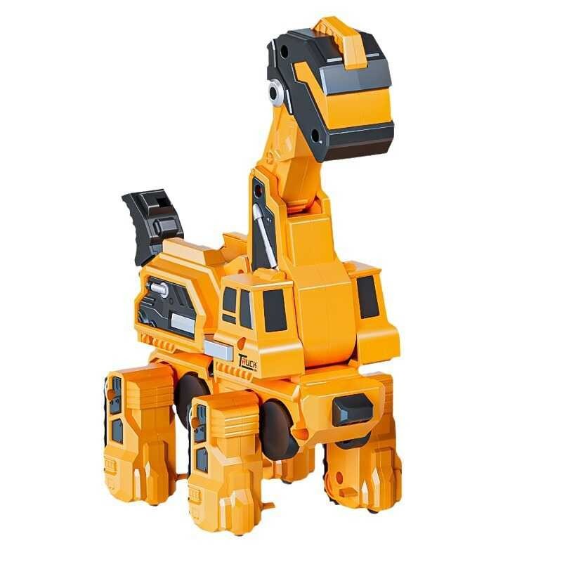 Tyrannosaurus Rex, Dinosaur, Deformed Car, Toy Boy, Transformed Into A ...