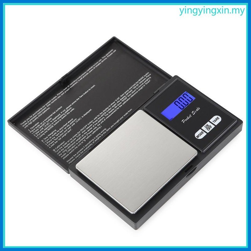 YIN Precision Pocket Scale 300g x 0 01g Digital Gram Scale Small Herb Scale Mini )R96 | Shopee ...