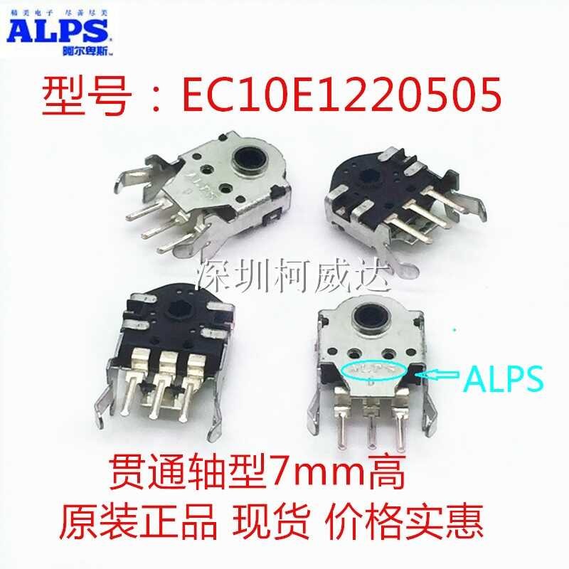Japanese ALPS mouse wheel encoder EC10E1220505 24 positioning number 12 pulse micro switch ...