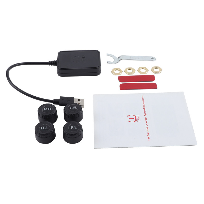 Car USB TPMS Android Tire Pressure Alarm Monitoring System for Car ...