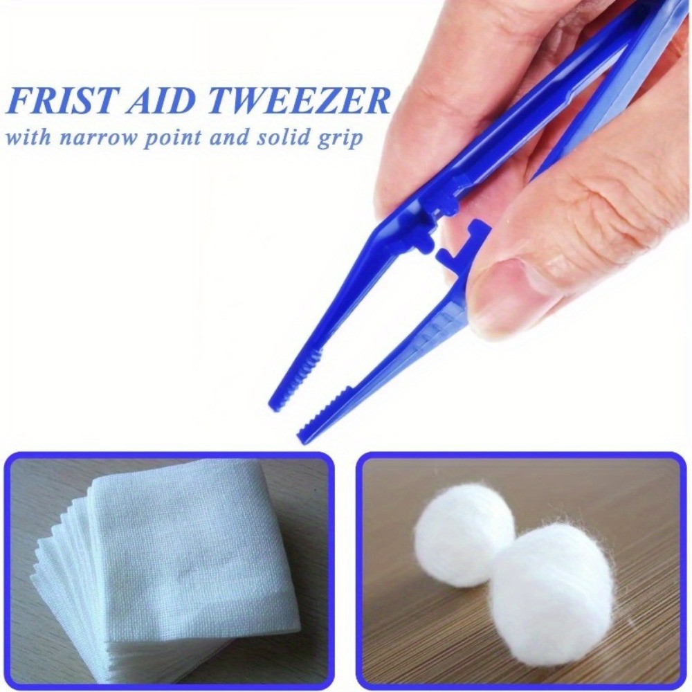 10PCS Plastic Tweezers Disposable Feeding Lizard Maintenance Practical ...