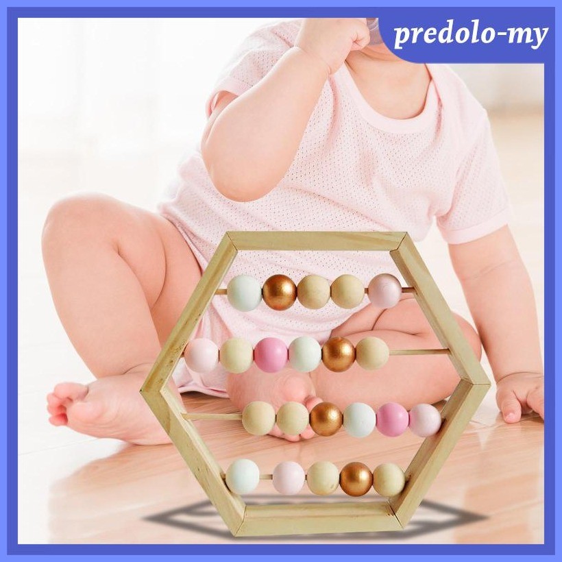 [PredoloMY] Math Manipulative Arithmetic Abacus Wooden Abacus for ...
