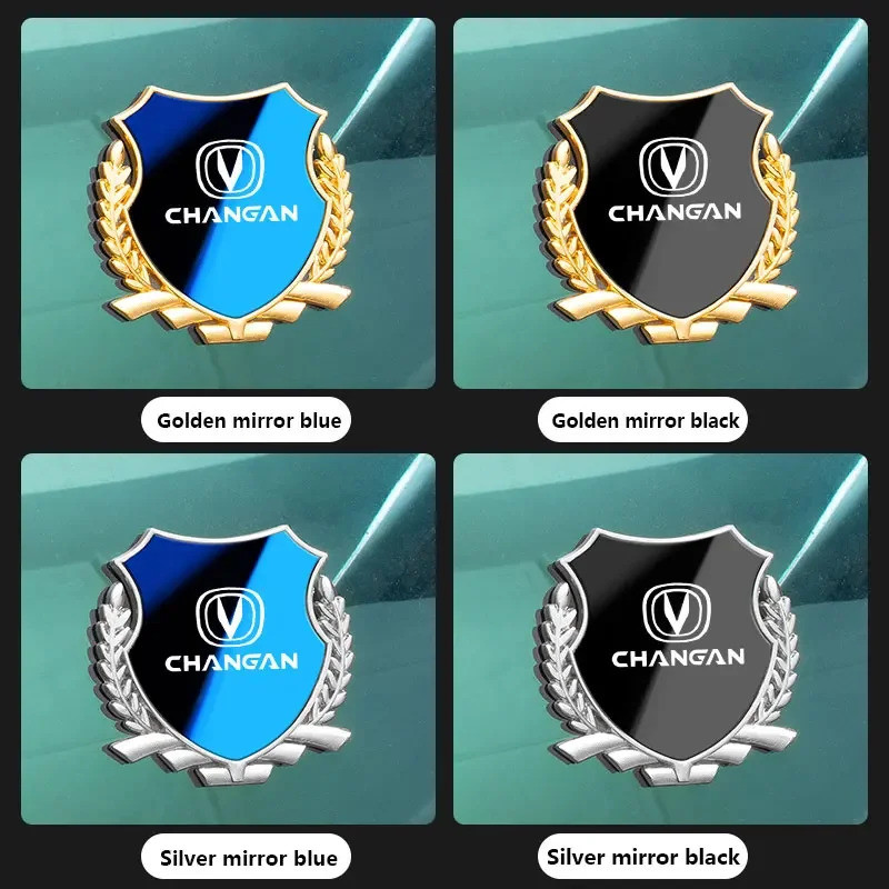 3D Metal Car Trunk Window Side Emblem Badge Decal Sticker For Changan ...