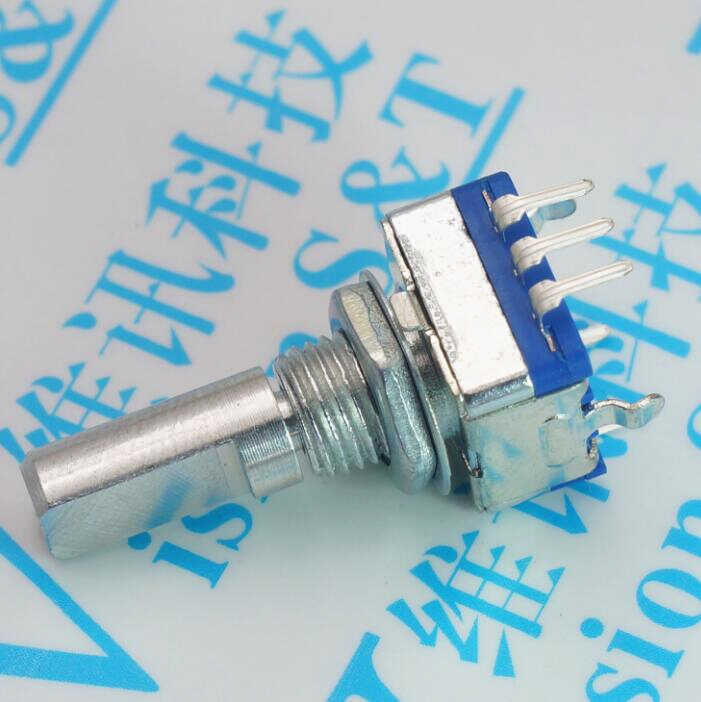 EC11 shaft half 20mm digital potentiometer rotary encoder 20 bit pulse ...