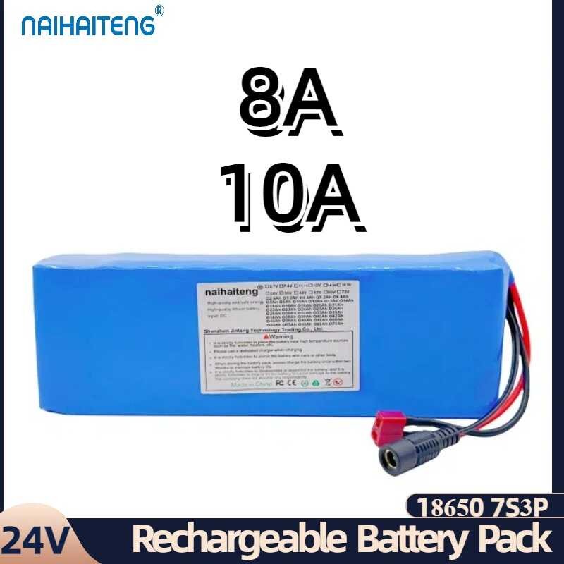 4 24V 29.4V 8Ah 10Ah Rechargeable Li-Ion Battery Pack For Ebikes ...