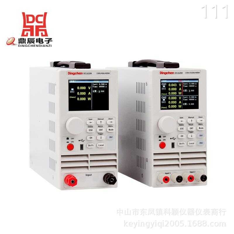 Electronic Load Tester DCL6104 Single Channel 400W Programmable DC Load ...