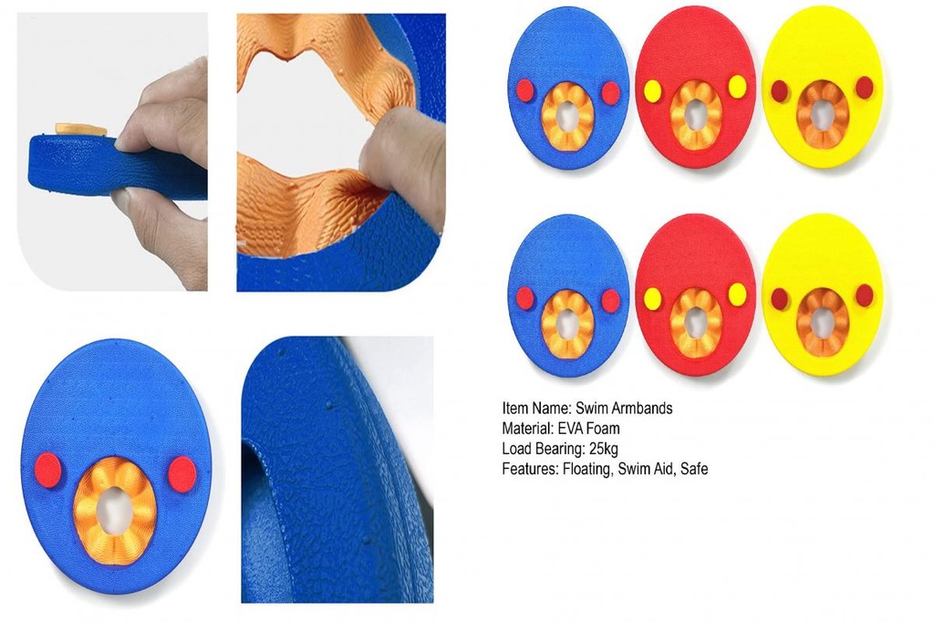 Moon* Children Swimming Arm Floats Arm Floaties for Young Swimmers 6 ...
