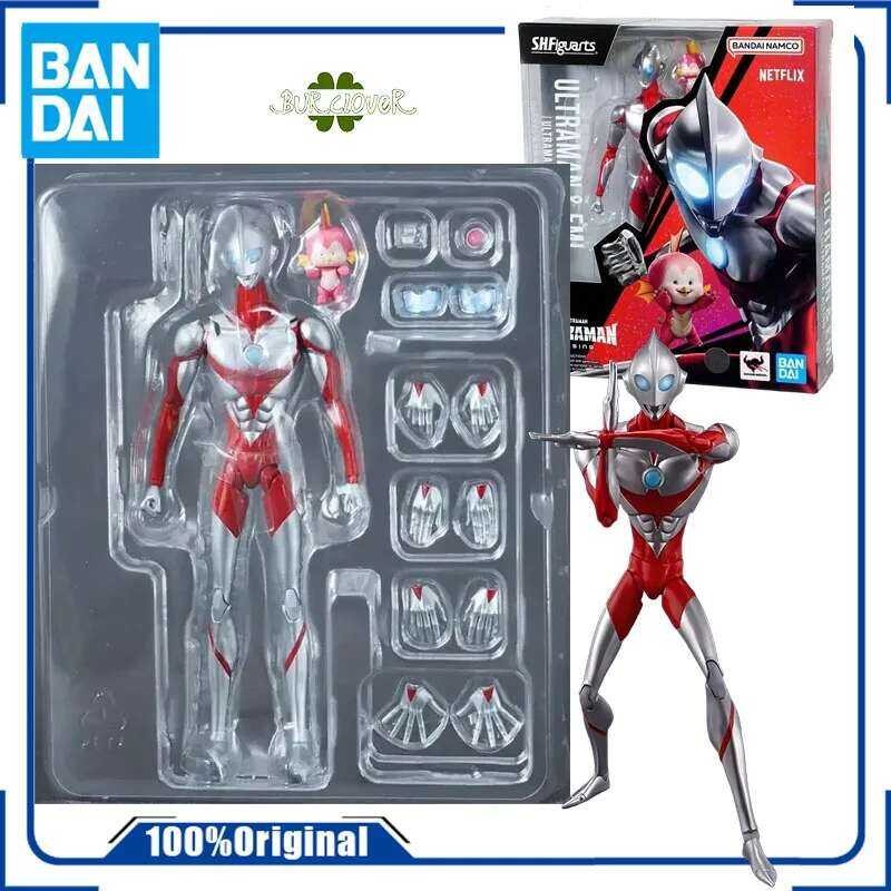 A In Stock Genuine Bandai Original GENUINE BANDAI ANIME Ultraman&Emi ...