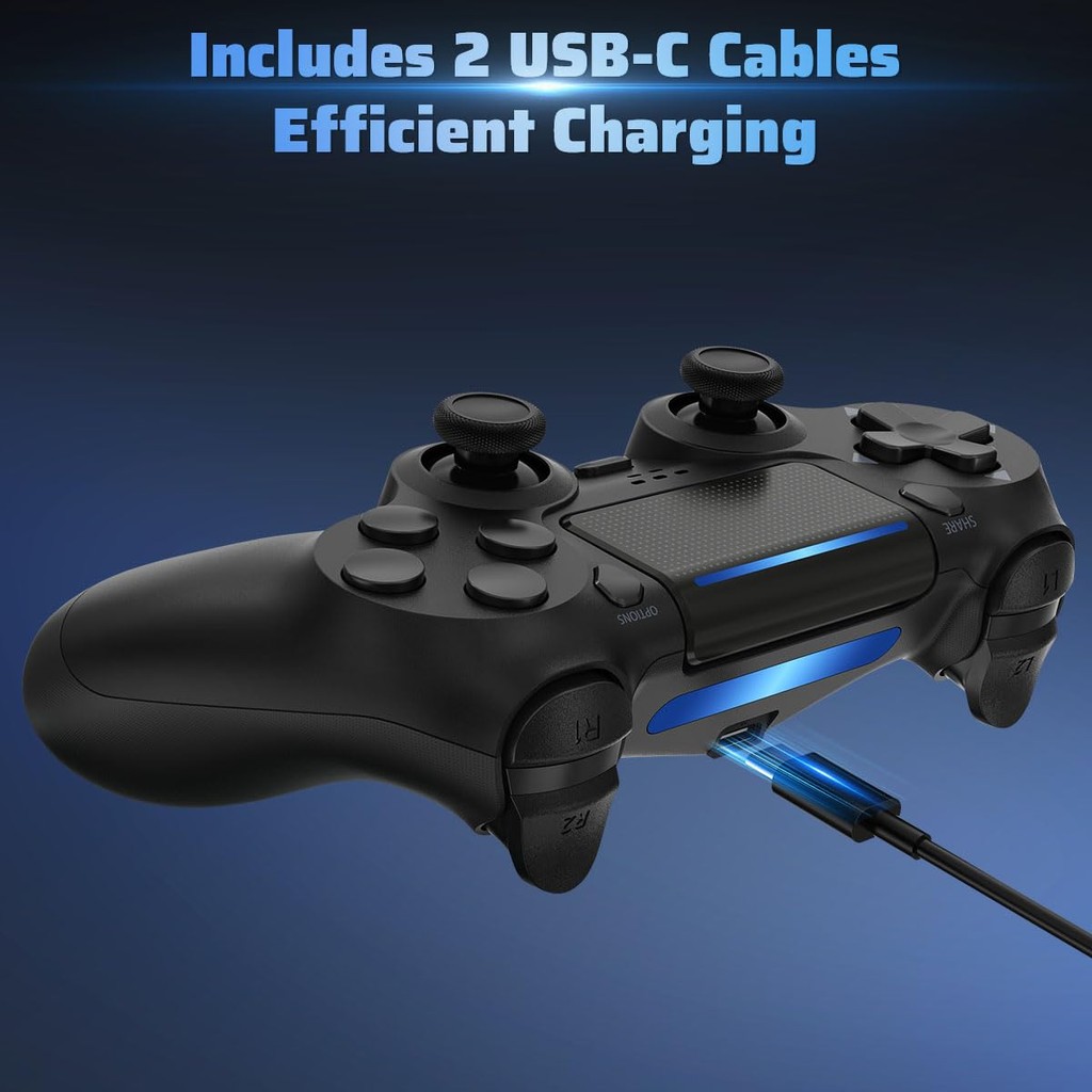 Wireless Controller PS4/Slim/Pro Bluetooth Wireless Gamepad PlayStation ...