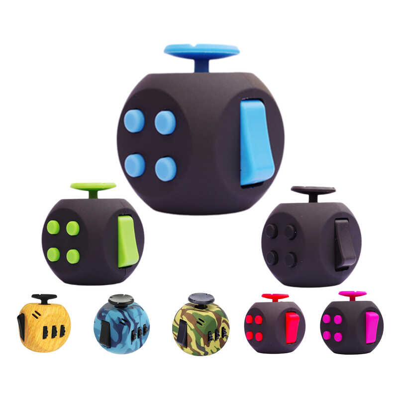 6 Sides Cube Sensory For Adults And Children With ADHD ADD OCD Autism ...