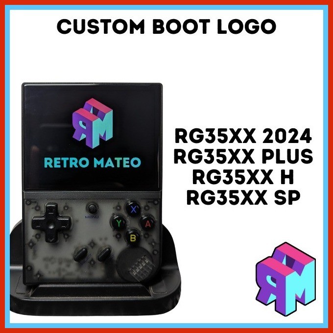 Custom Boot Logo (Add-on) for Batocera Lite, MuOS, Anbernic Stock OS ...