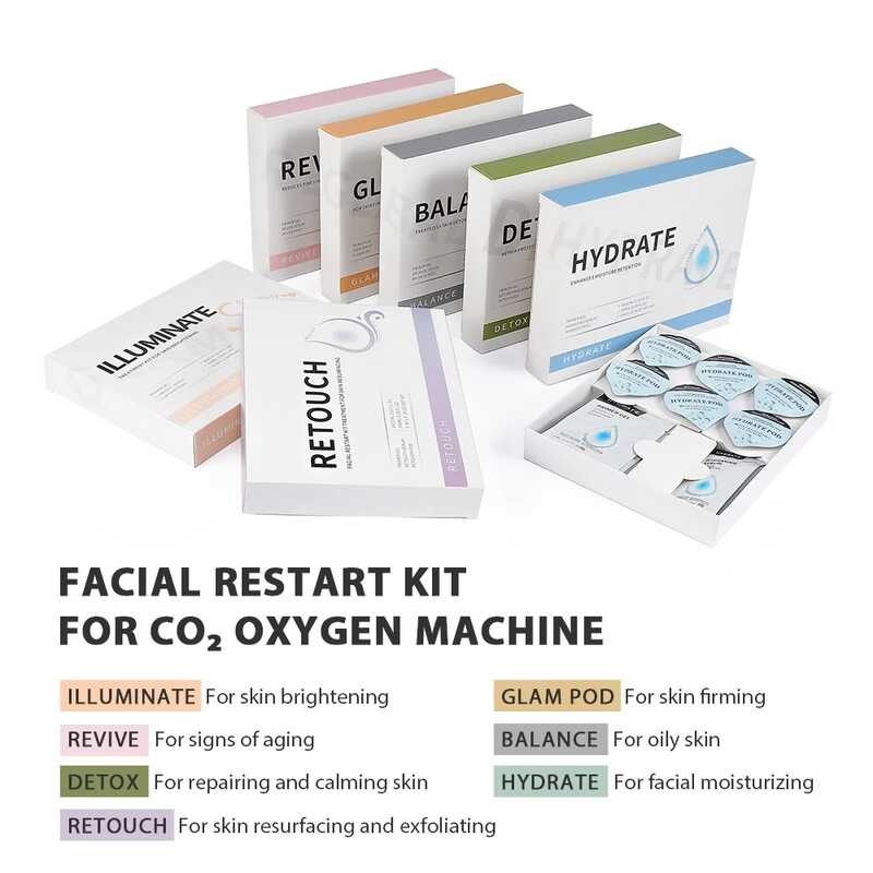 Pod Co2 Glam Pod For Bubble Facial Hine Facial Spa Revive Pods For Aqua ...