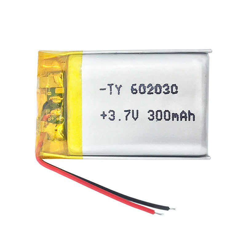 Battery Lithium 602030 Polymer Battery 300Mah Headphone Electric 3.7V ...