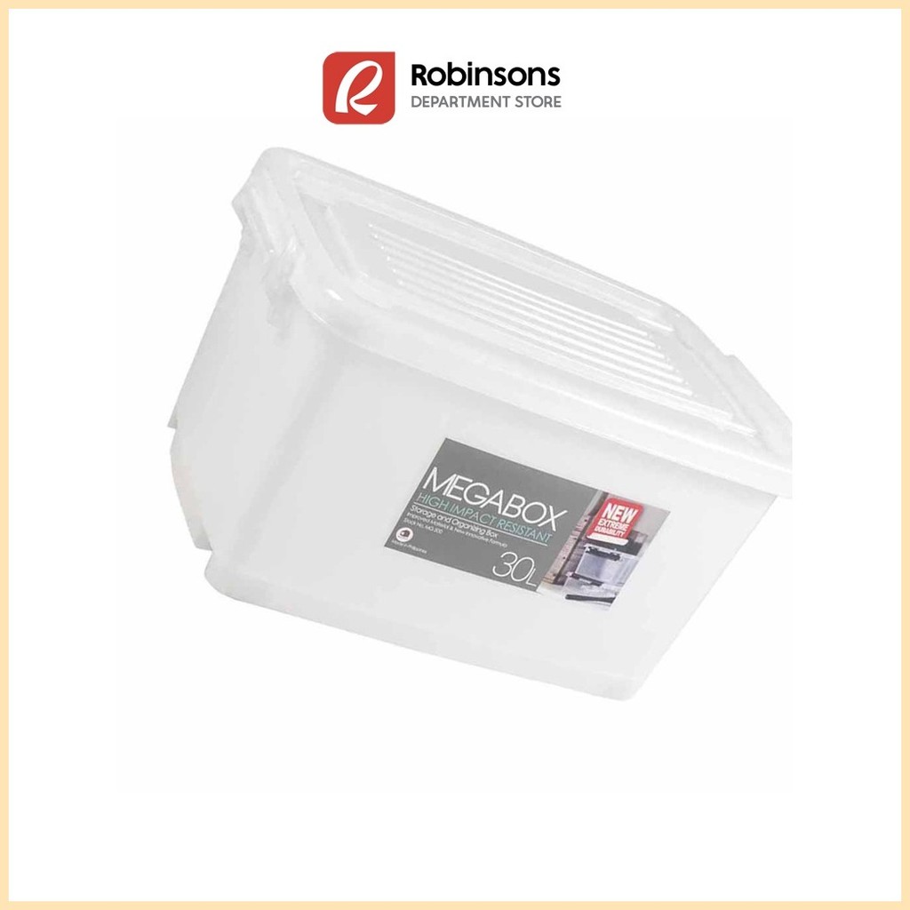 Megabox 30L Storage Box (Clear) ⊕ | Shopee Philippines
