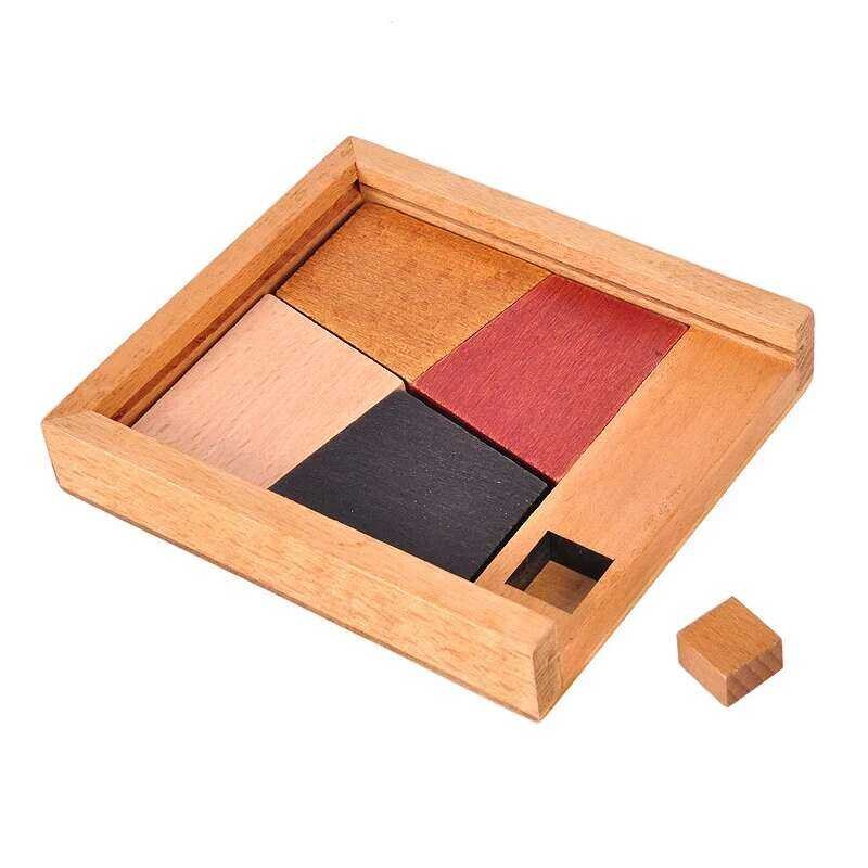 Tt Wooden Puzzles Tangram Eduional Brain Sers For Children And Adults ...
