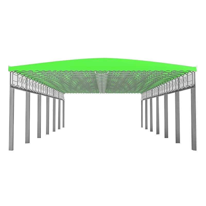 Electric Canopy, Sliding Canopy, Retractable Channel, Factory Aisle ...