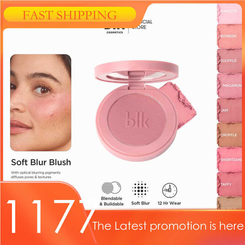 Blk Cosmetics Soft Blur Powder Blush | Shopee Philippines