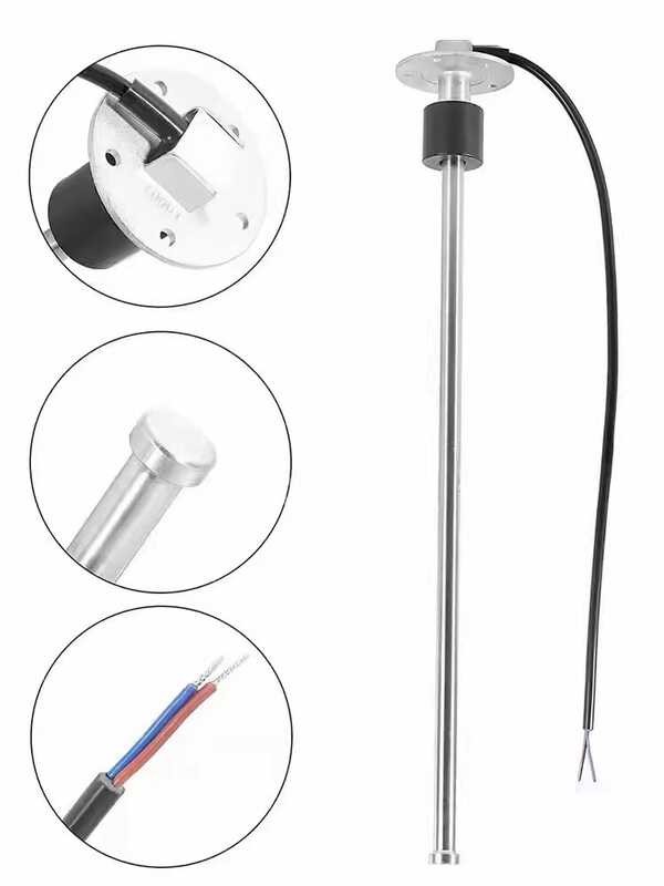Oil float liquid measurement sensor metal displacement display oil ...