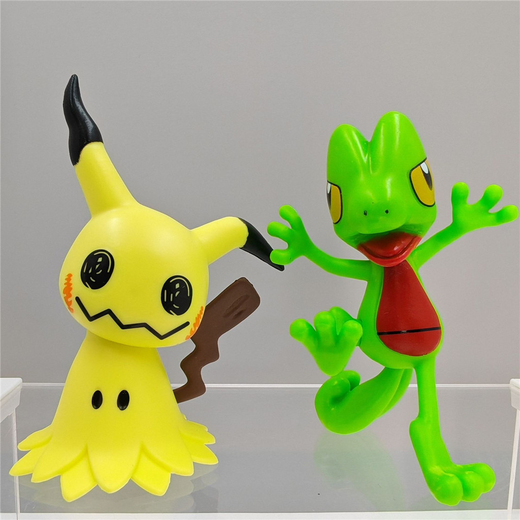Pokemon 6Pcs/Set Froakie Piplup Treecko Figure Model Toys | Shopee ...